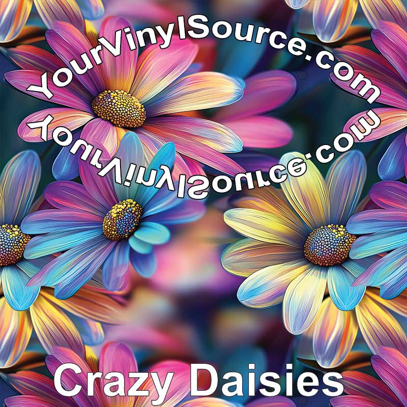 Crazy Daisies 3 sizes – Your Vinyl Source