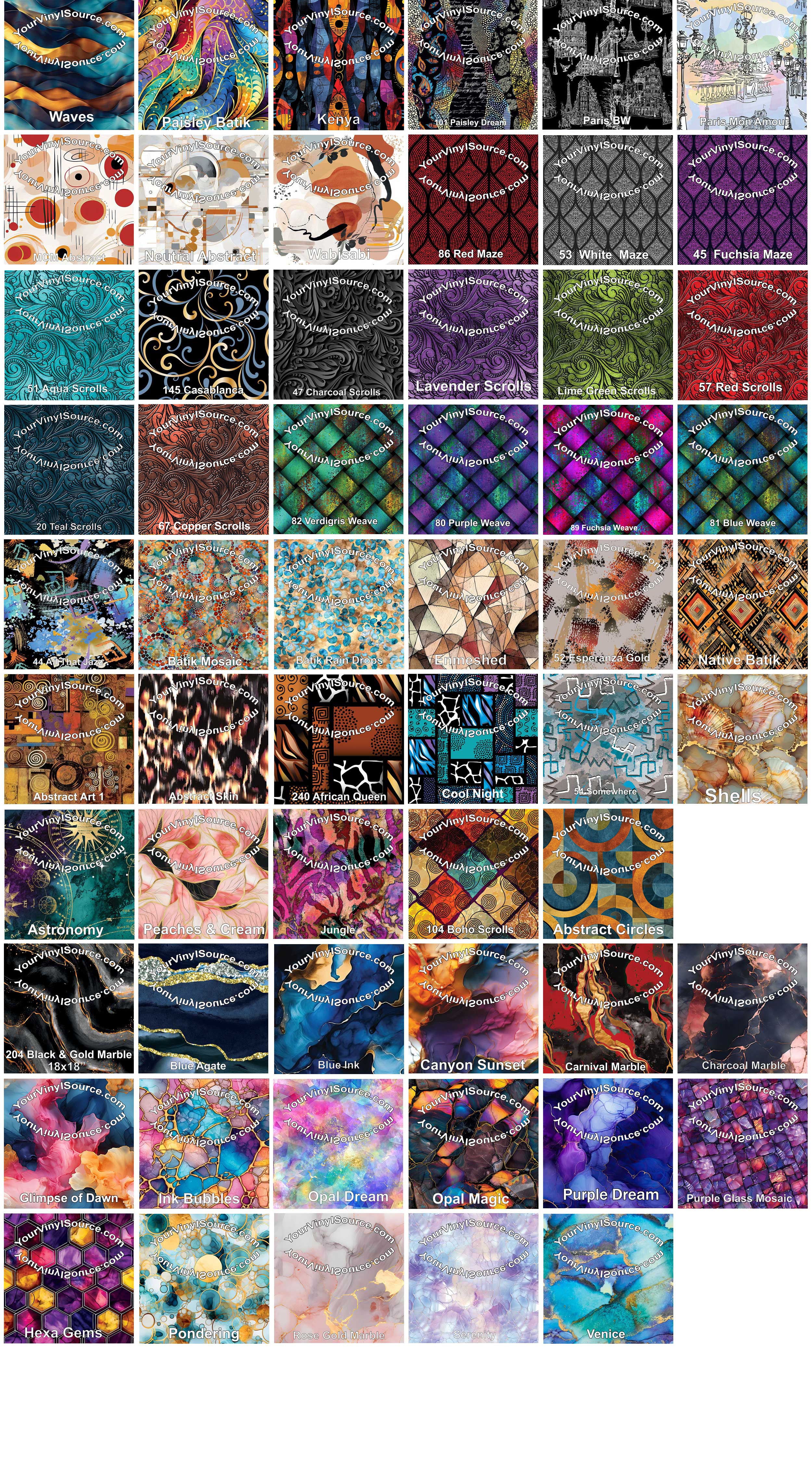 Abstract prints – Your Vinyl Source