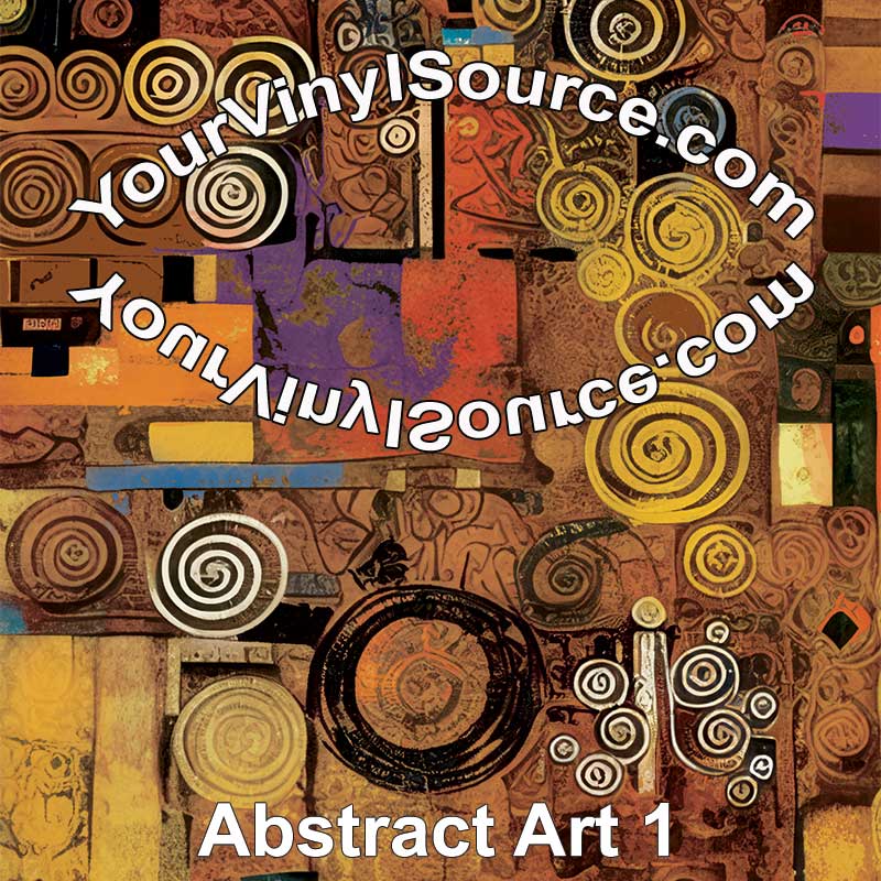 Abstract Art 1; 3 sizes – Your Vinyl Source