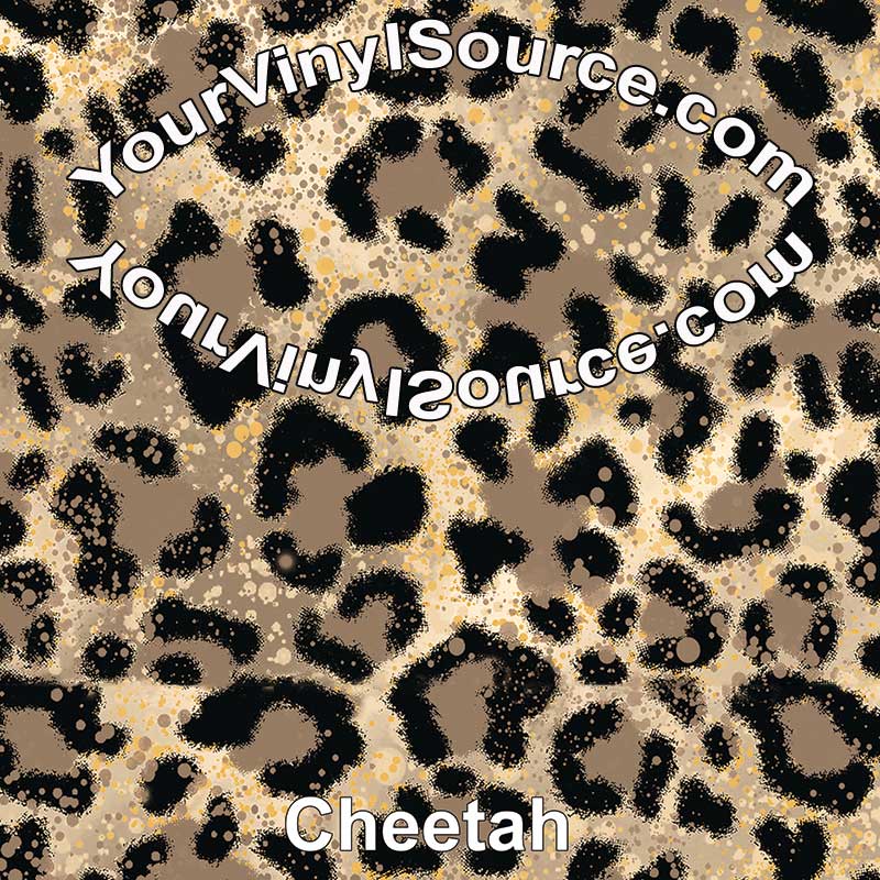 Cheetah 3 sizes – Your Vinyl Source