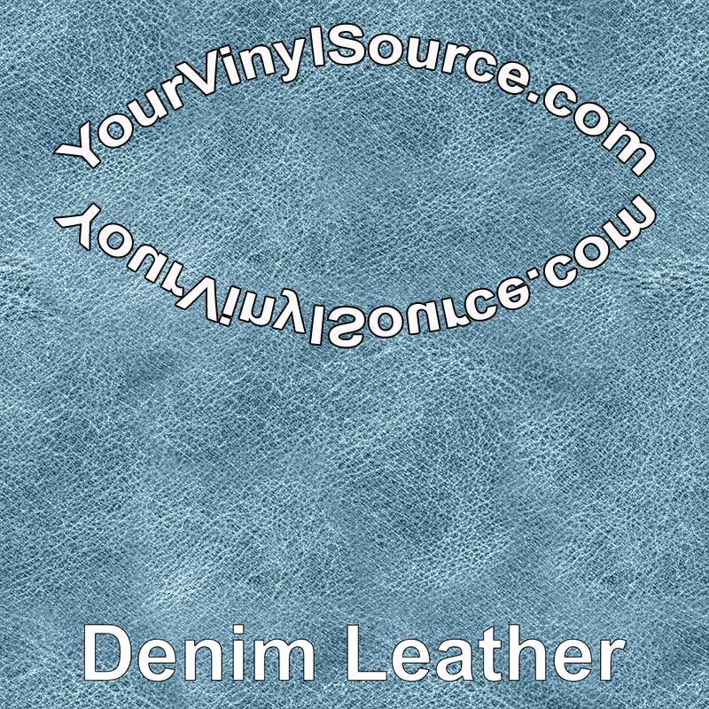 Denim Leather printed vinyl 3 sizes – Your Vinyl Source