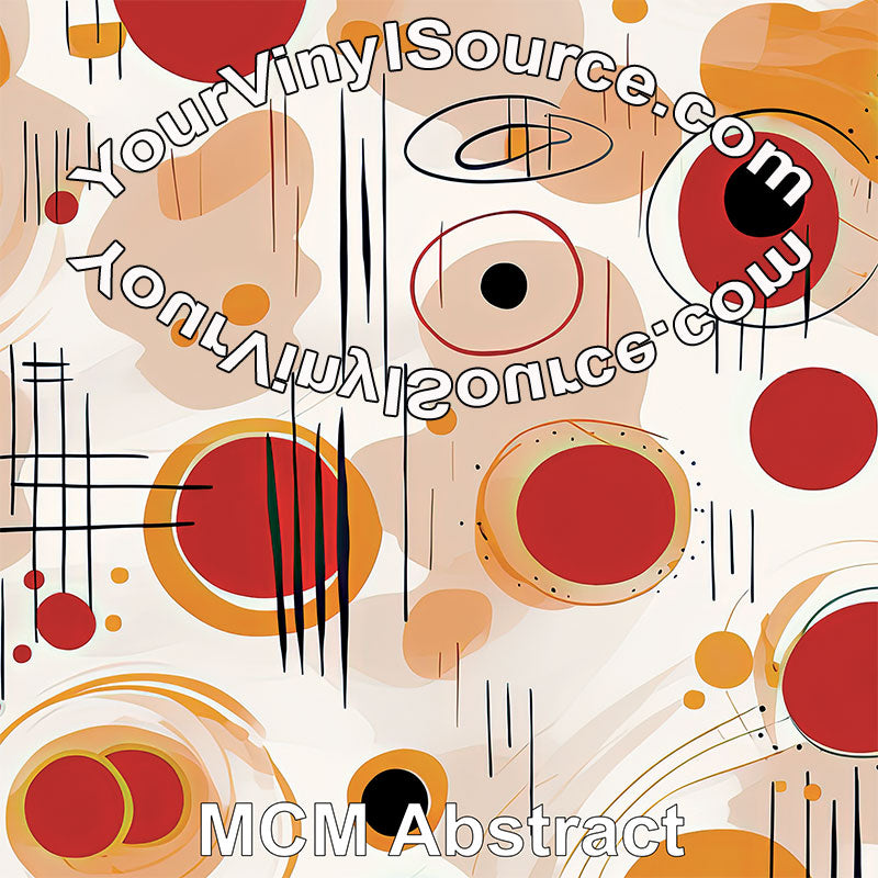 MCM (Mid Century Modern) Abstract 3 sizes – Your Vinyl Source