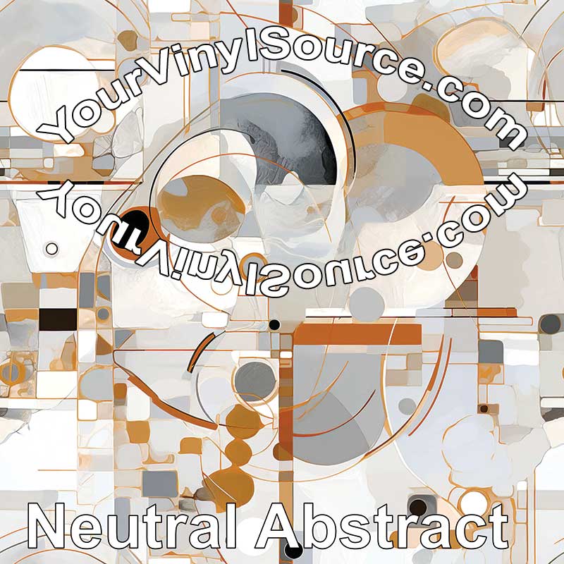 Neutral Abstract 3 sizes – Your Vinyl Source