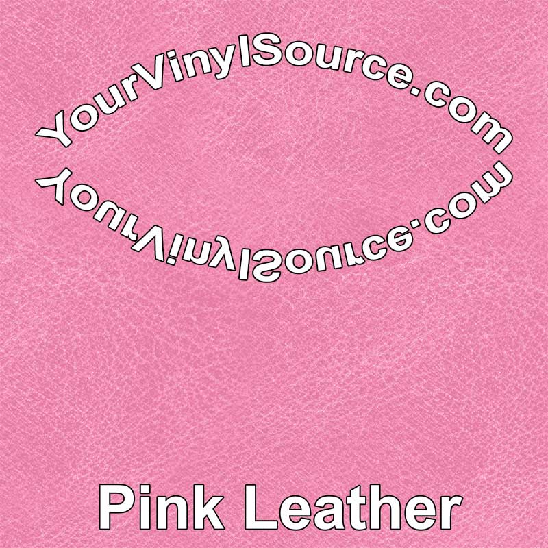 Pink Leather printed vinyl 3 sizes – Your Vinyl Source
