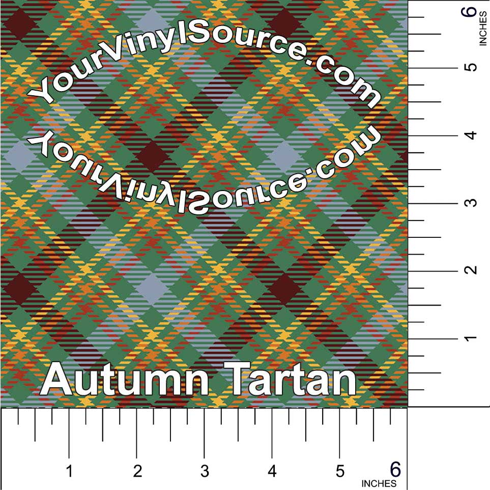 Autumn Tartan 3 sizes – Your Vinyl Source