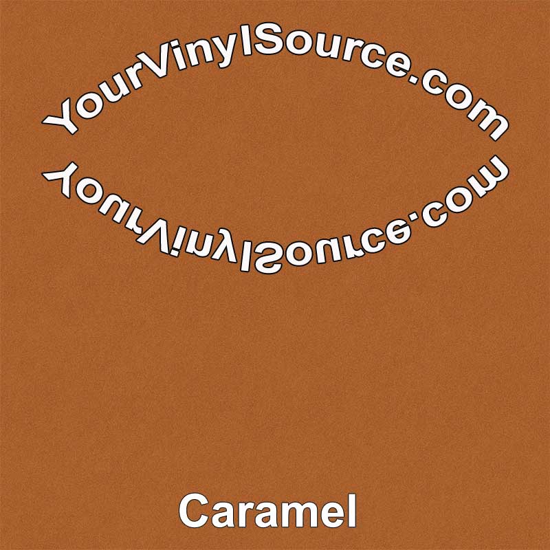 Caramel solid printed vinyl 3 sizes – Your Vinyl Source